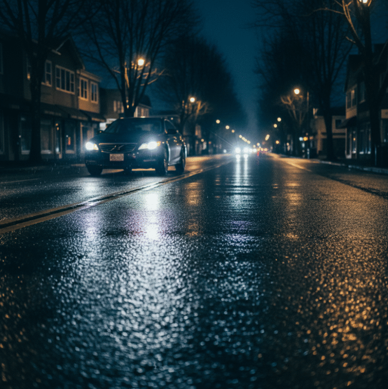 Car Accident Night Driving Safety on Bellevue Roads | Bellevue Injury ...